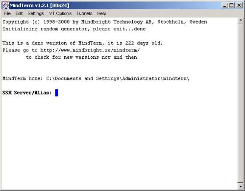 Creating the tunnels